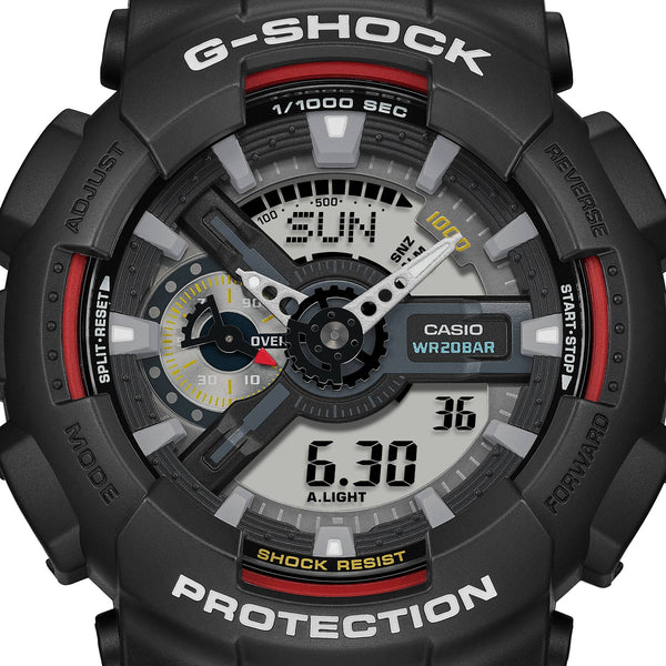 Casio G-Shock GA-110RL-1ADR Analog-Digital Black – Preduce