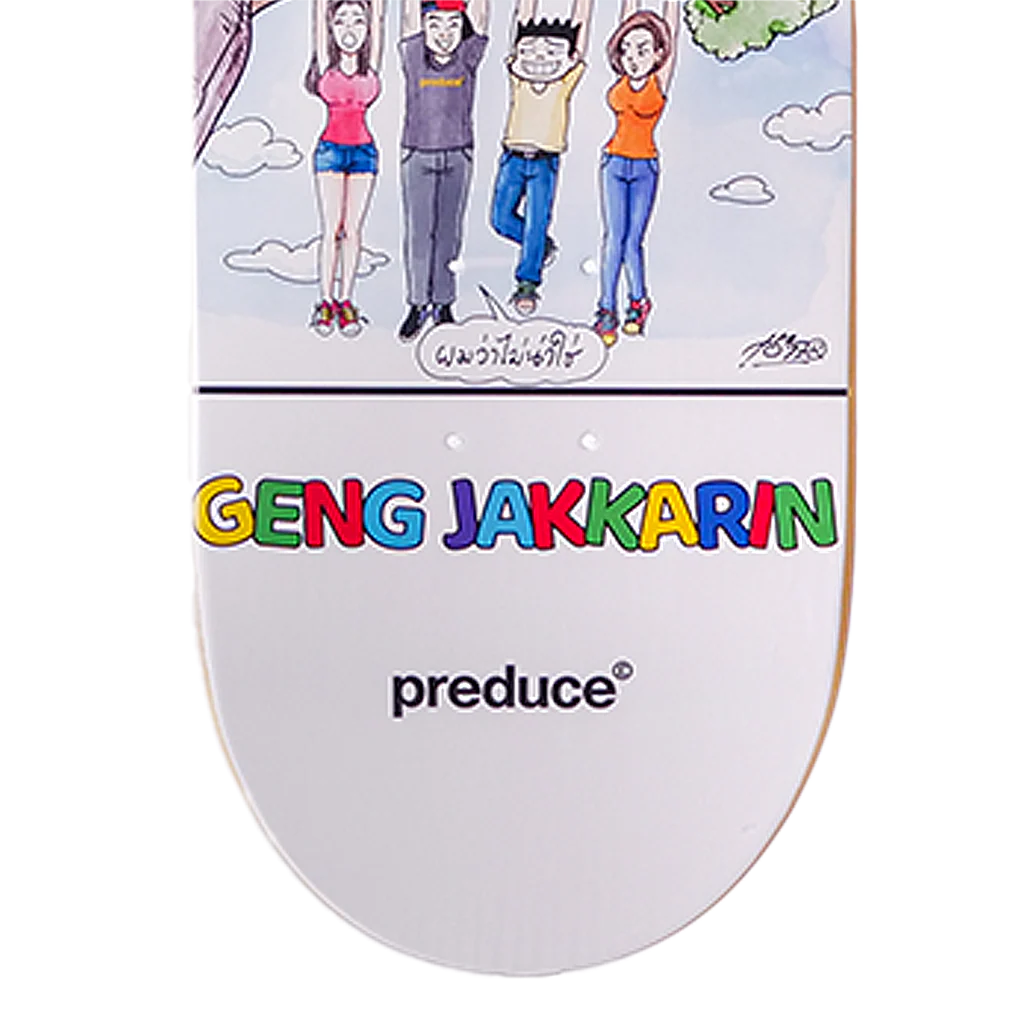 Preduce x KaiHuaRor Geng Jakkarin Skateboard Deck 8.125 x 32 | Preduce ...