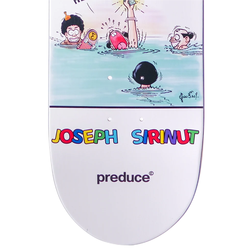 Preduce x KaiHuaRor Joseph Sirinut Skateboard Deck 8 x 32 | Preduce ...