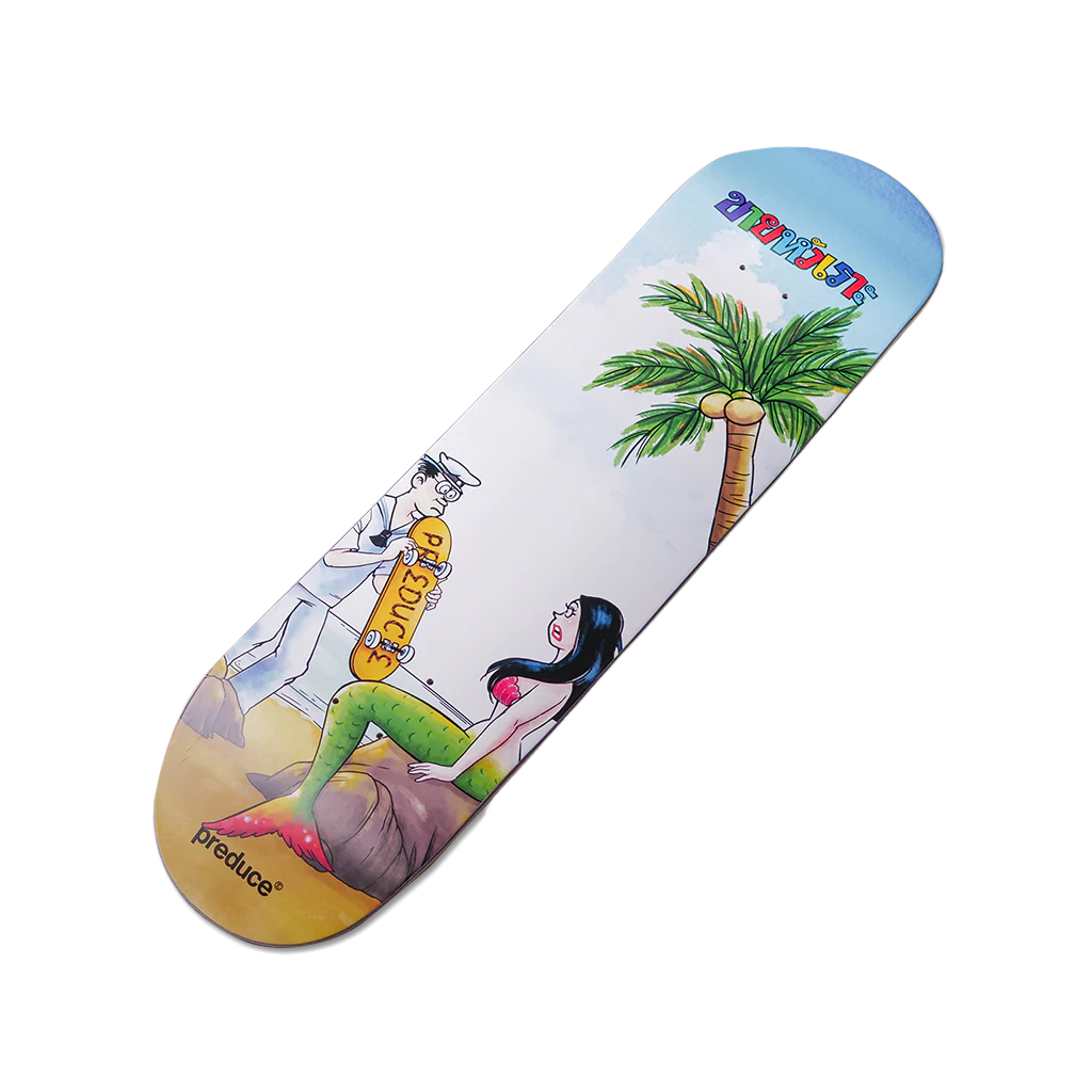 Preduce x KaiHuaRor Team Skateboard Deck 8.5 x 32| Preduce Skateboards