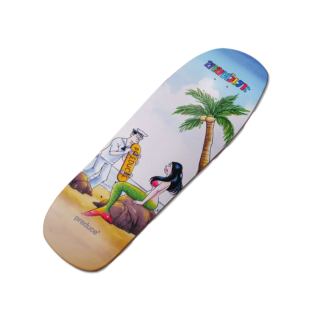 Preduce x KaiHuaRor Team Old School Skateboard Deck 10 x 31.59| Preduce ...