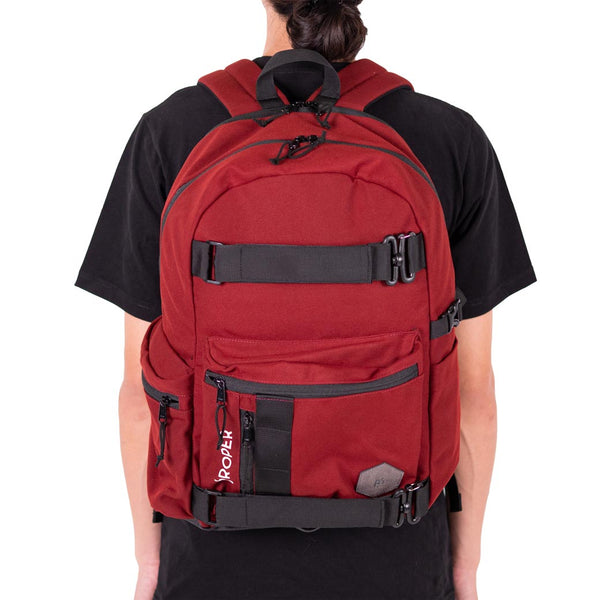 Proper Backpack Maroon| Preduce Skateboards