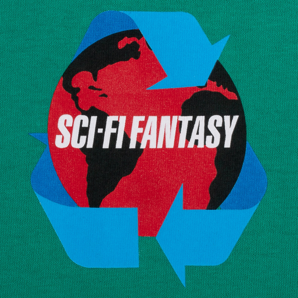 Sci-Fi Fantasy Recycle T-Shirt Kelly Green| Preduce Skateboards