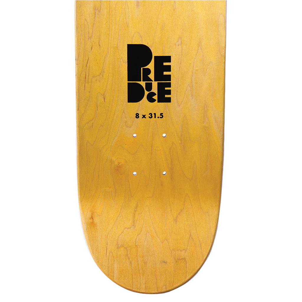 Preduce Outlines Absar Lebeh Deck 8 x 31.5 | Preduce Skateboards